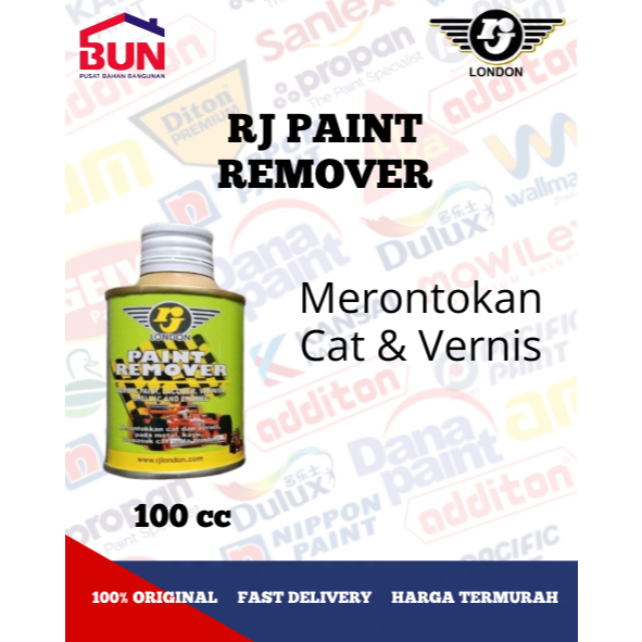 Jual RJ London Paint Remover 100g Untuk Berbagai Cat | Shopee Indonesia