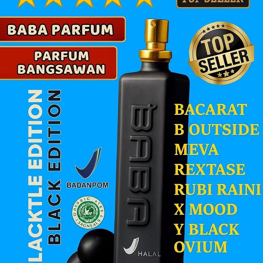 Jual BABA Parfume Top Seller Original Non Alkohol Wangi Awet Tahan Lama ...