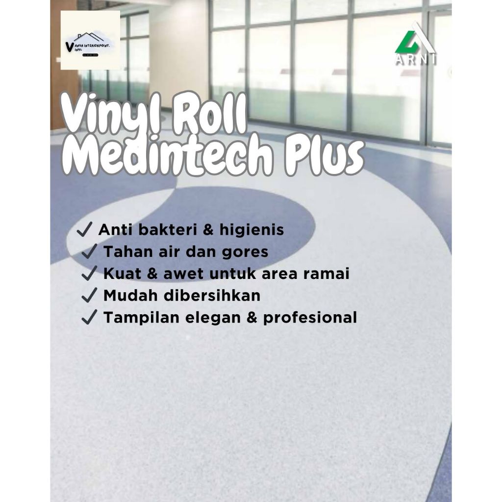 Jual Vinyl Roll Rumah Sakit Armstrong Medintech/Vinyl Sheet Homogeneous ...