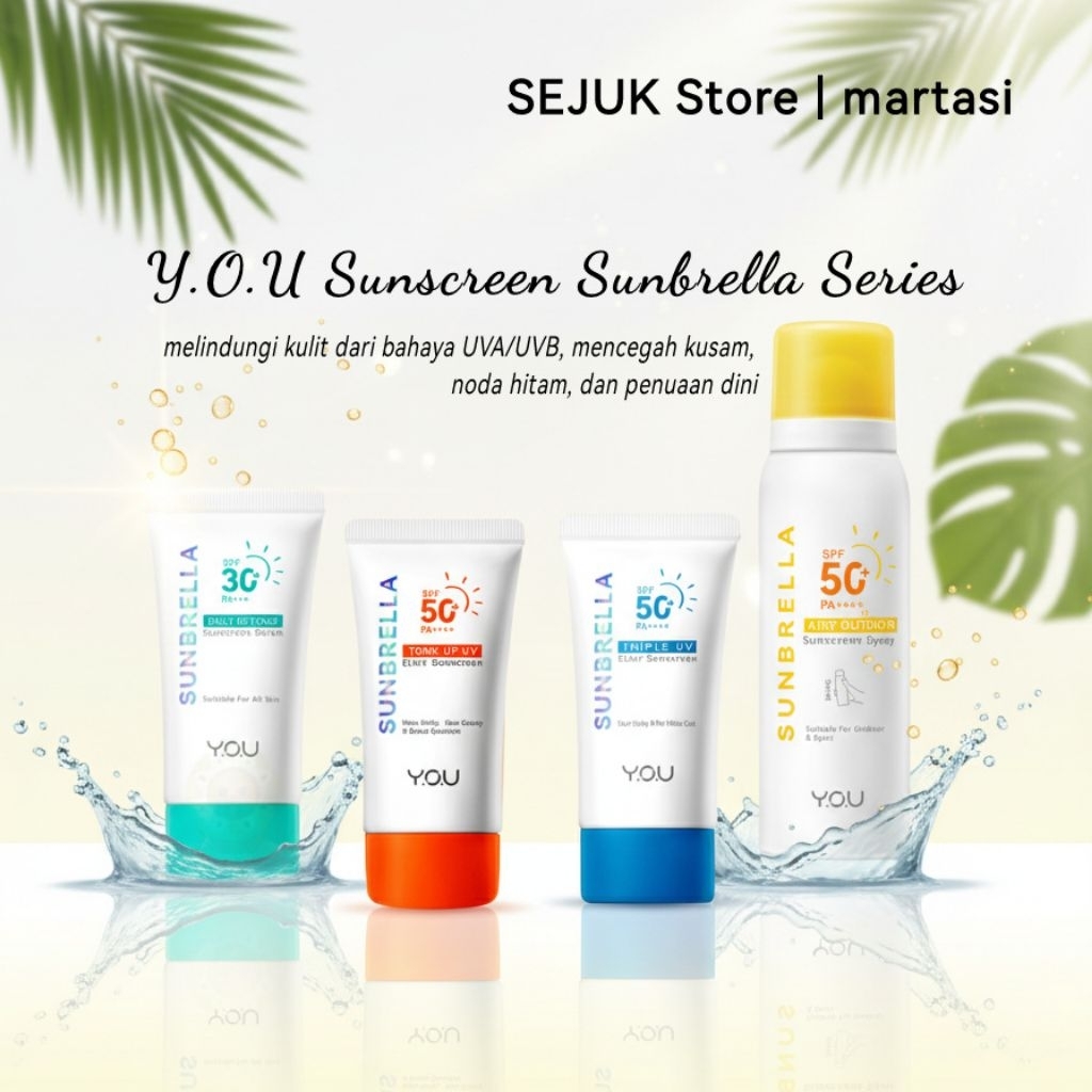 Jual Y.O.U Sunscreen Sunbrella Series SPF 50 | Shopee Indonesia