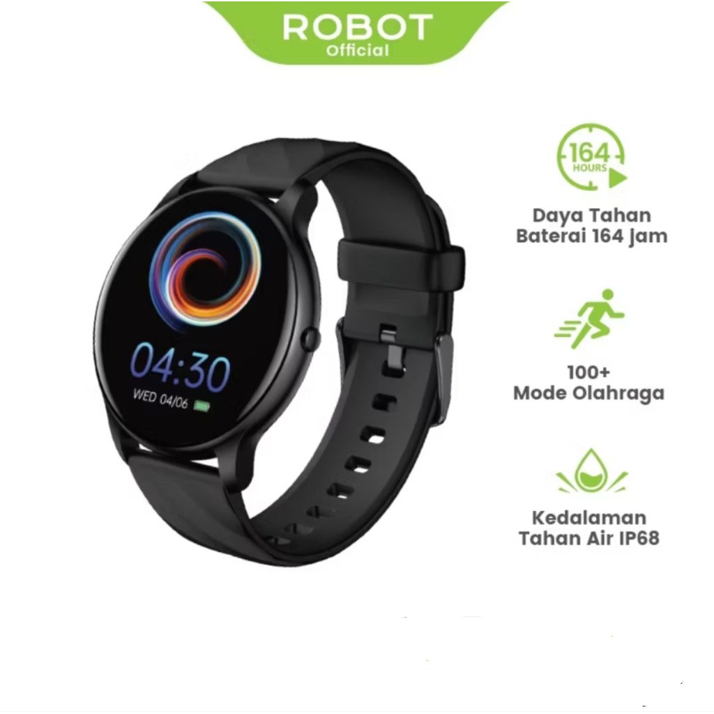 Jual Robot GT1 Watch Smartwatch Bluetooth 5.3 support Notification ...