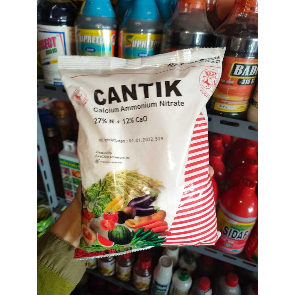 Jual Pupuk Cantik Kalsium Nitrat Amonium Nitrat 1 Kg | Shopee Indonesia