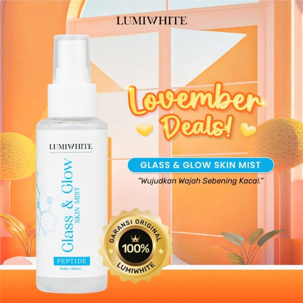 Jual LUMIWHITE - Glass & Glow Skin Mist 100ml Face Mist | Shopee Indonesia