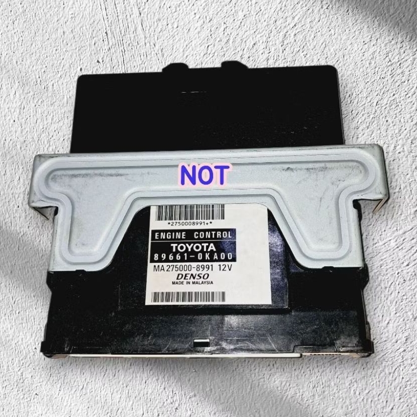 Jual Ecu,Ecm,Pcm,Computer Engine Toyota Fortuner Bensin Matic 2TR TGN61 ...