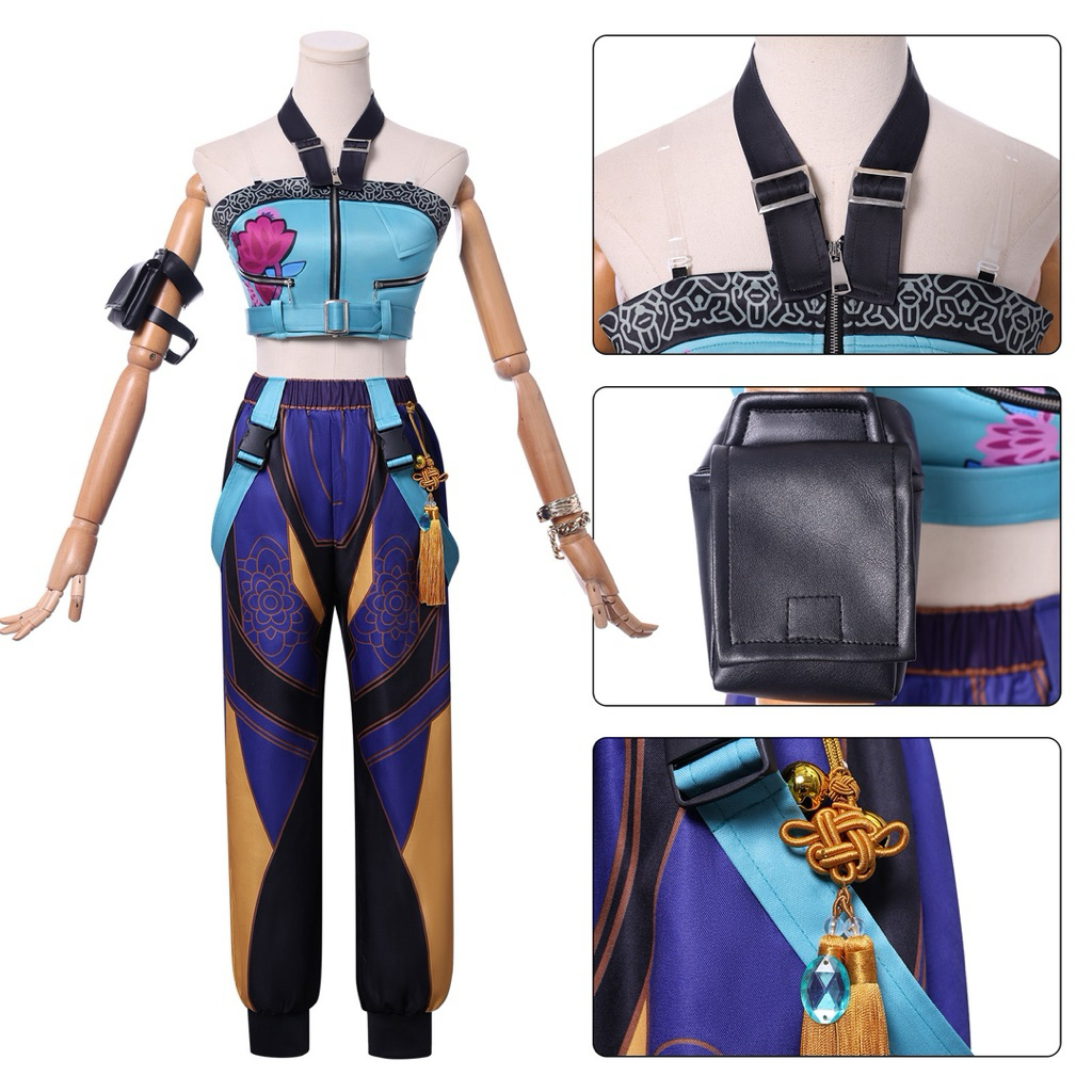 Jual ZOEY K POP DEMON HUNTER COSTUM KOSTUM HALOWEEN KPOP HUNTRIX ...