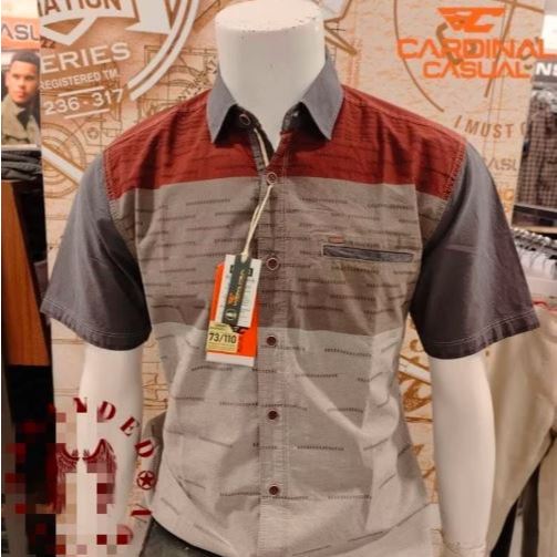 Jual CARDINAL CASUAL ORIGINAL KEMEJA PRIA LENGAN PENDEK REGULER ...