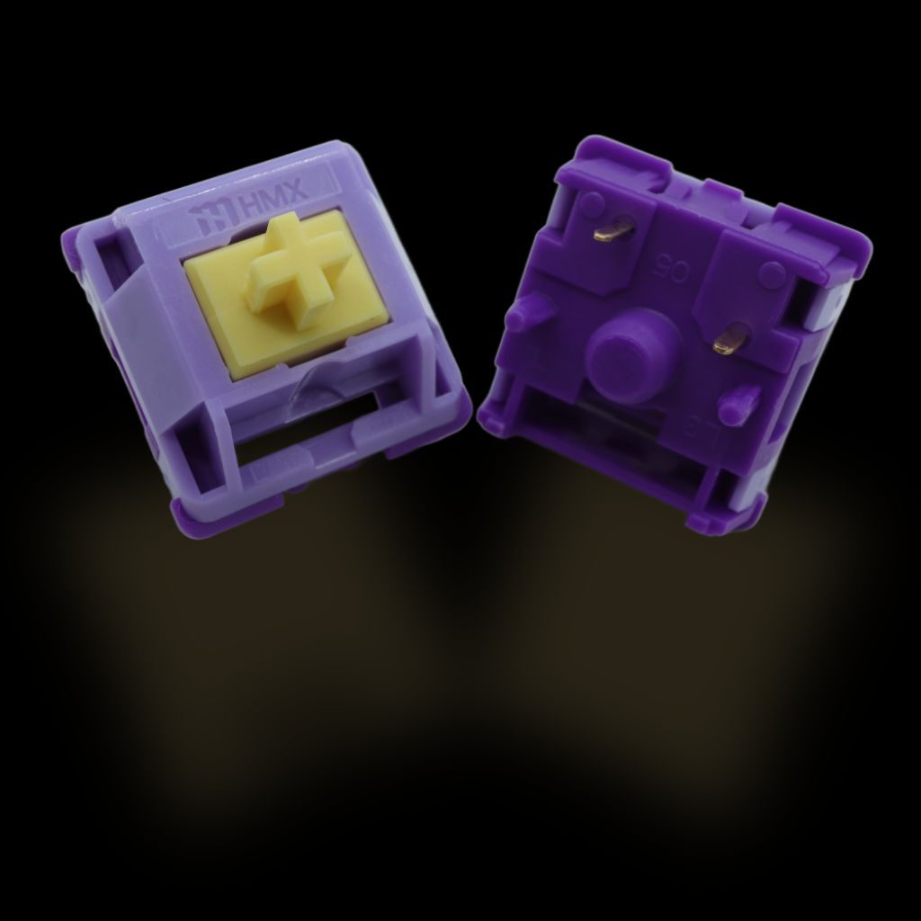 Jual switch keyboard mechanical HMX lemon grape | Shopee Indonesia