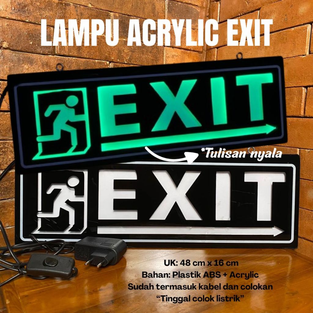 Jual Neon Box Mini Akrilik / Lampu Neon Sign / LED Tulisan Estetik ...