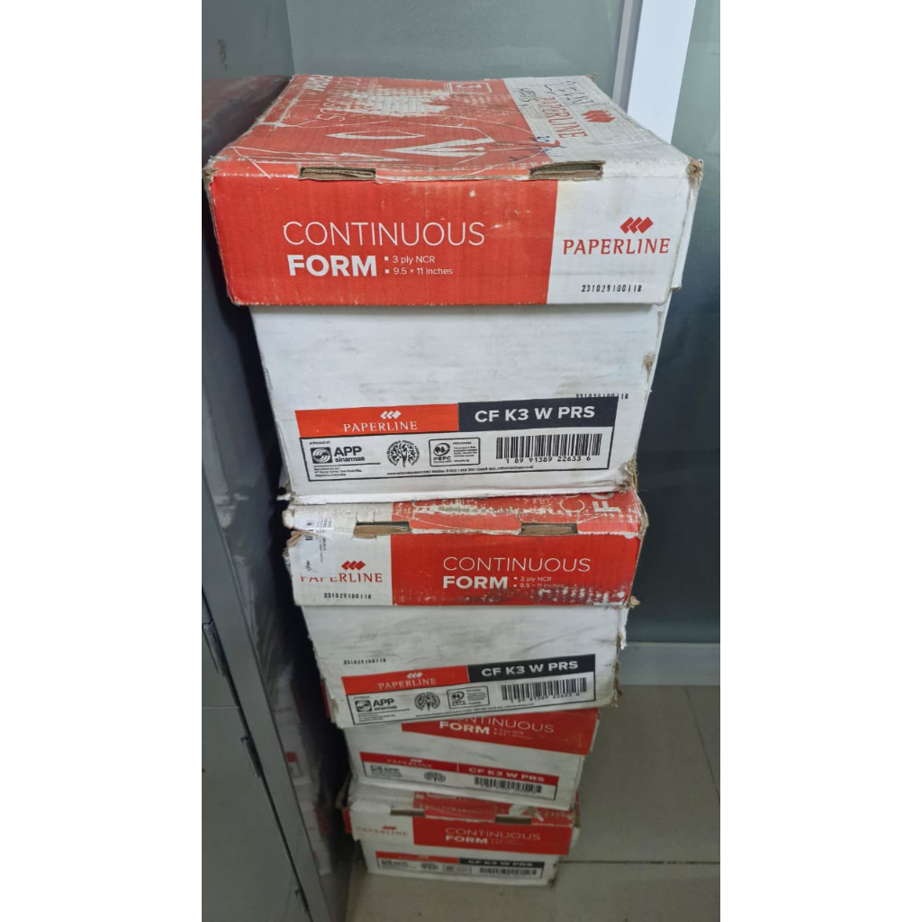 Jual Kertas Triply Continuous Form Paperline 9,5x11 inch | Shopee Indonesia