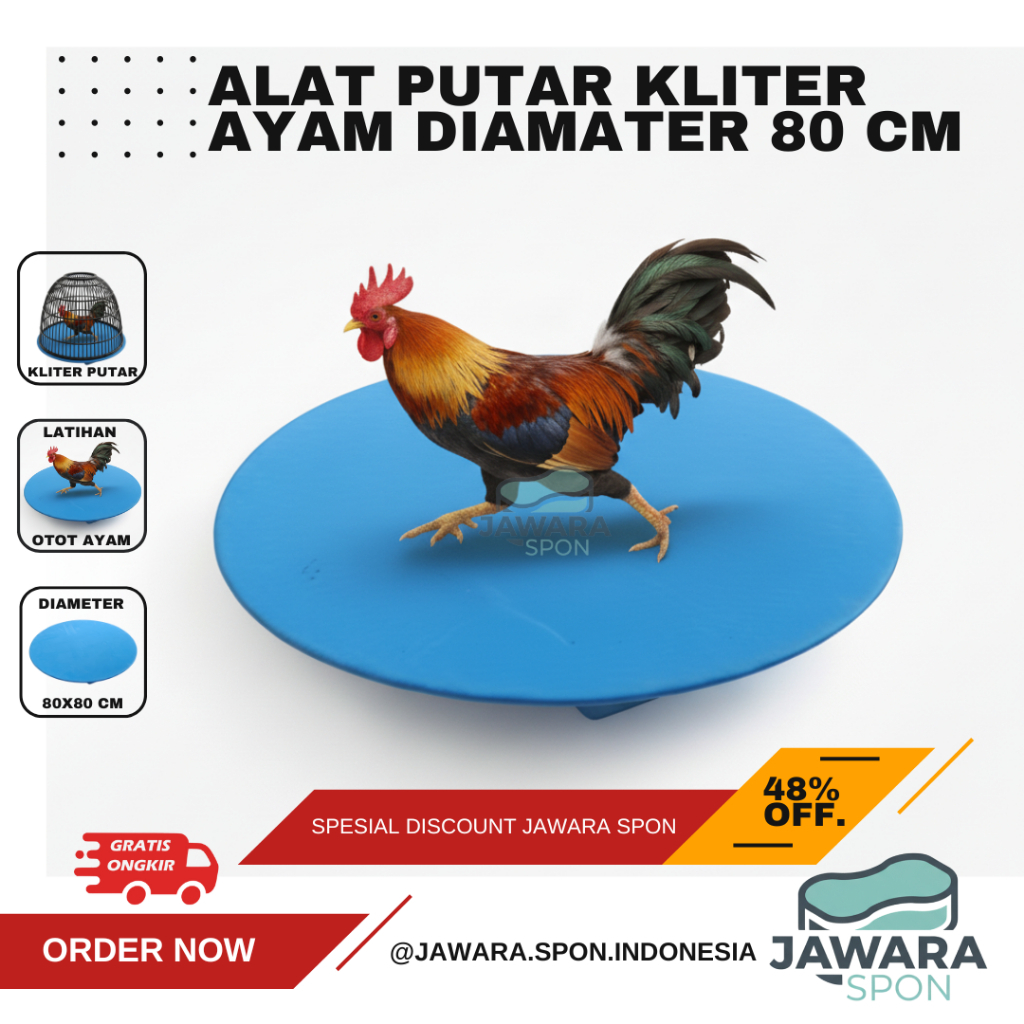 Jual Jawara Spon - Alat putar / Alat Kliter Ayam Diameter 80 Cm ...