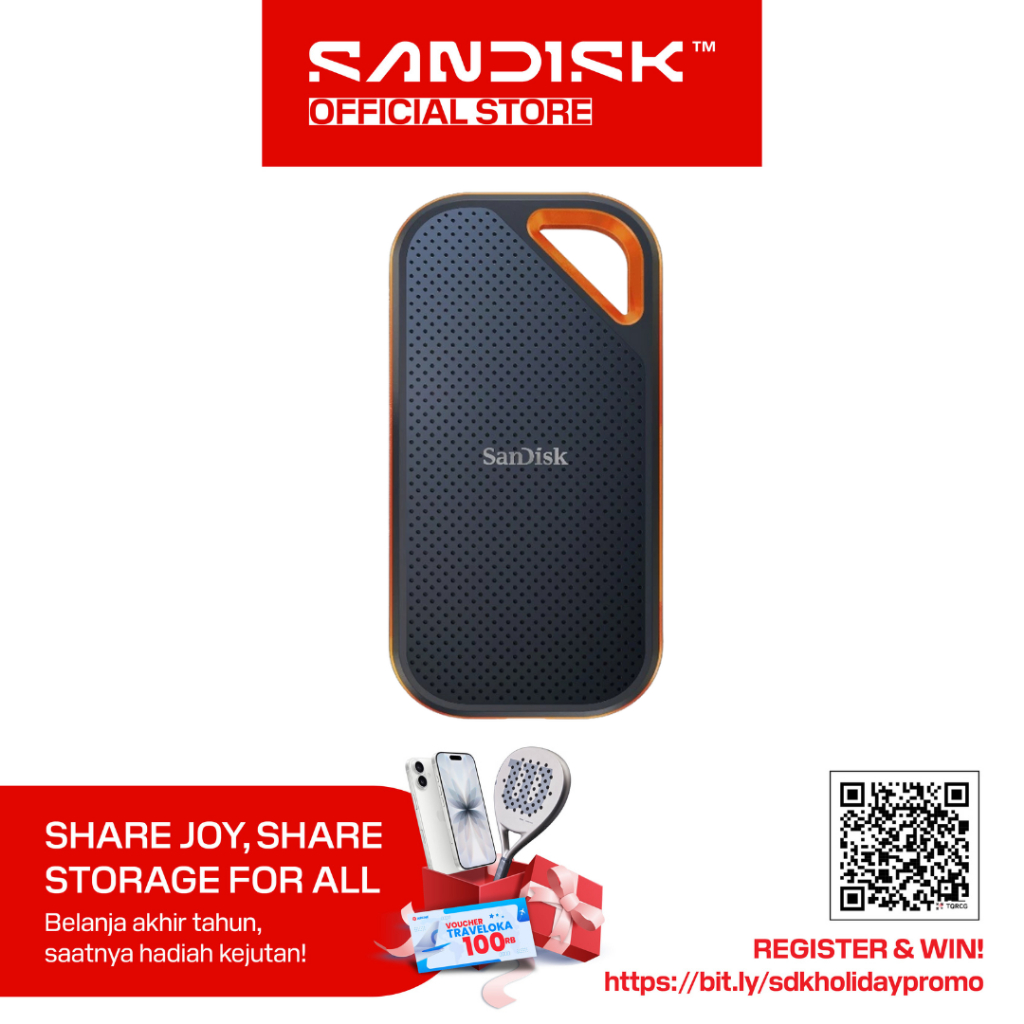 Jual SanDisk Extreme Pro Portable SSD E81 1TB / 2TB / 4TB USB 3.2 V2 (Up to 2000MBps) | Shopee ...