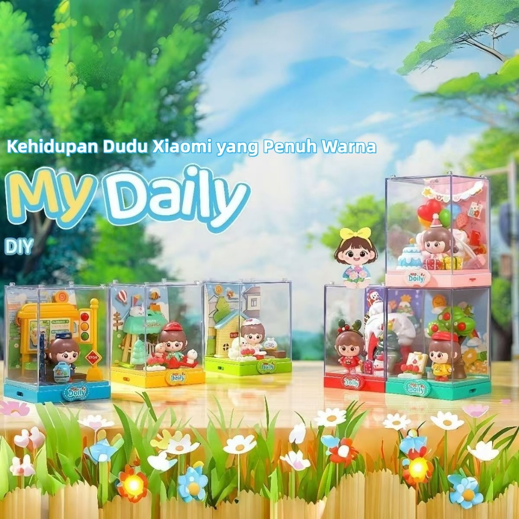 Jual Ide Hadiah Ultah Anak: Mainan Brick Dodu Xiaomi - Blind Box ...
