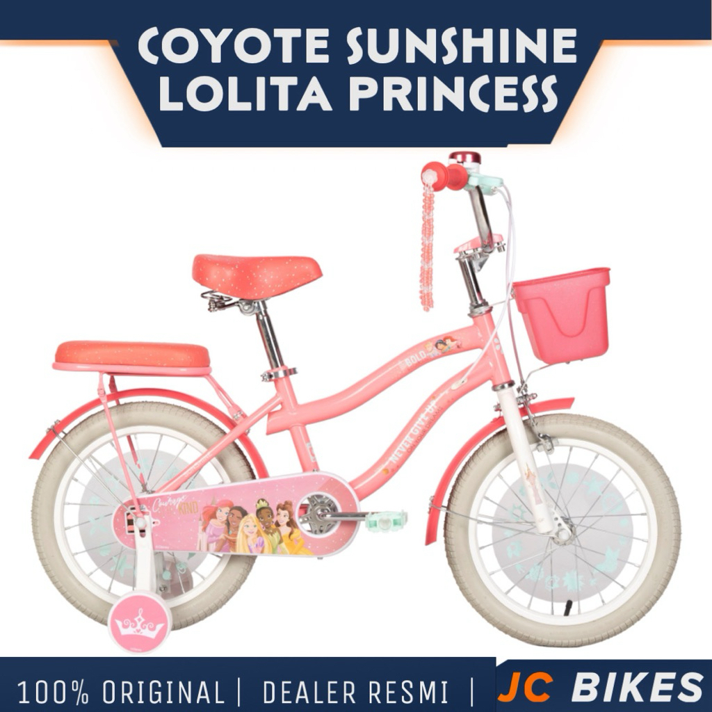 Jual Sepeda Anak Kids Bike Coyote Sunshine Lolita Princess 12", 16 ...