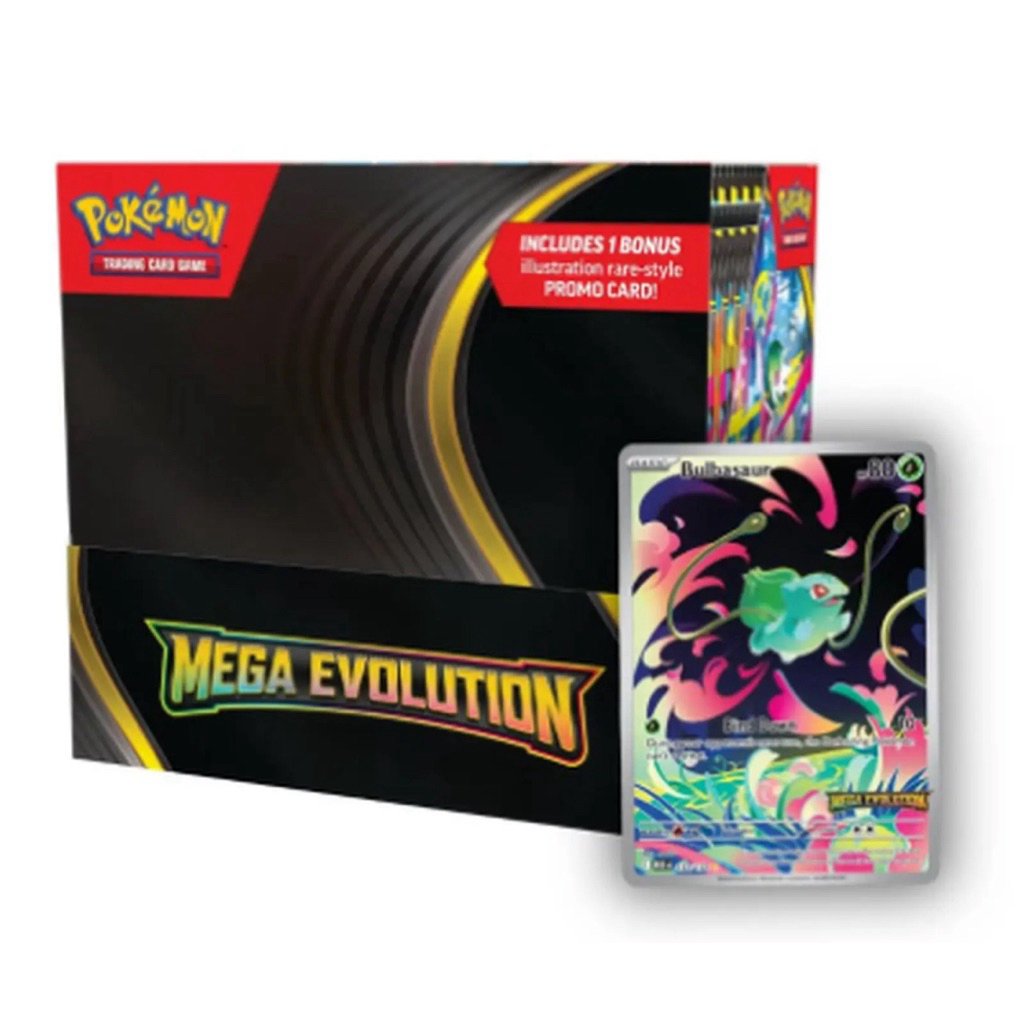 Jual Ready Instant Pokemon Trading Card Game Mega Evolution Booster Box ...