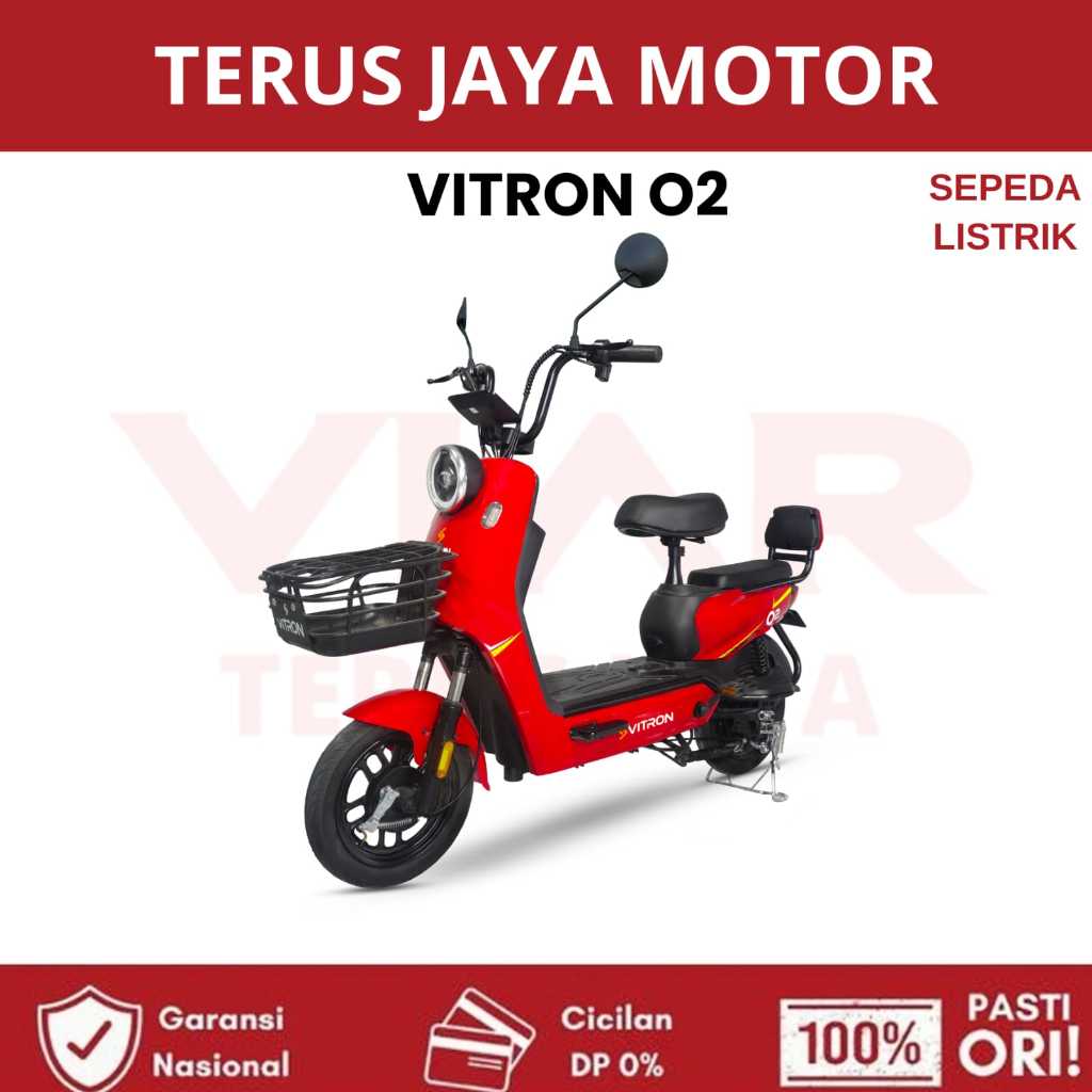 Jual SEPEDA LISTRIK VIAR VITRON O2-NEW | Shopee Indonesia