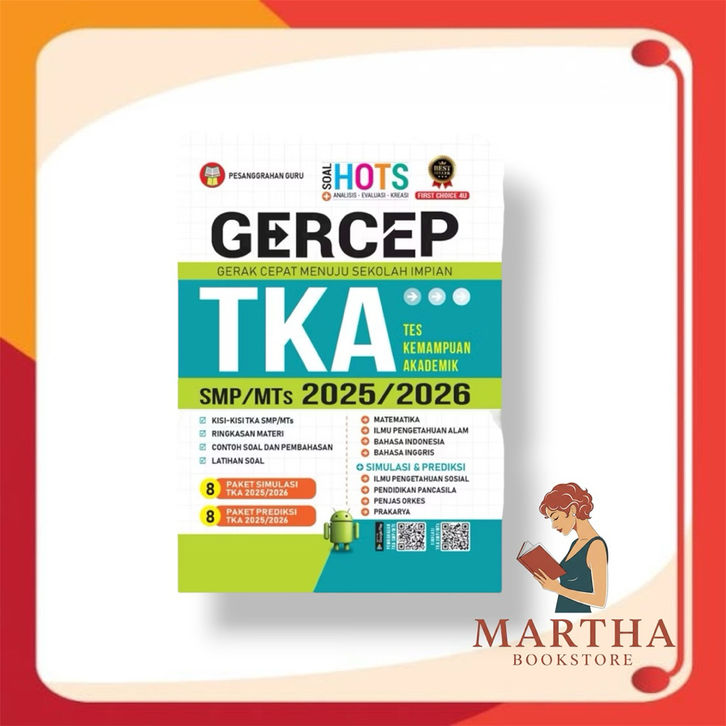 Jual Buku Valid TKA & ASAJ SMP/MTs 2025/2026 - Buku Gercep TKA SMP/MTs ...