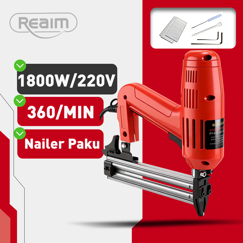Jual Reaim Mesin Paku Tembak F30 Pistol Paku Brushless/Pistol ...