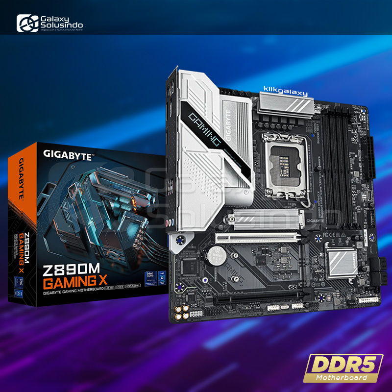 Jual GIGABYTE Z890M GAMING X DDR5 - Intel Z890 Arrow Lake DDR5 ...