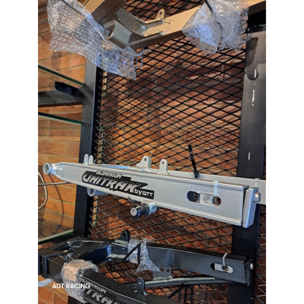 Jual swing arm unitrack qtt ninja non stabilizer silver | Shopee Indonesia