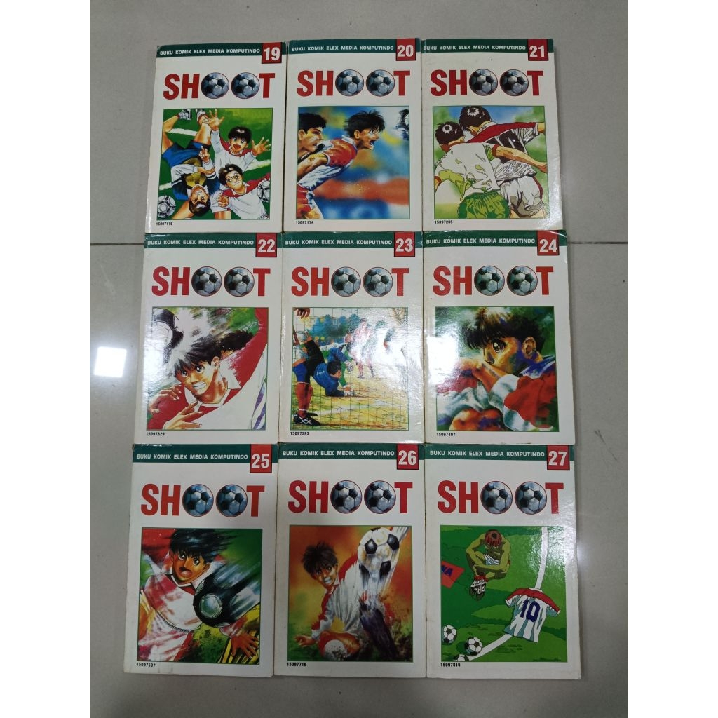 Jual komik shoot 1-33 tamat fullset kolpri murah set end sepak bola legendaris by tsukasa ...
