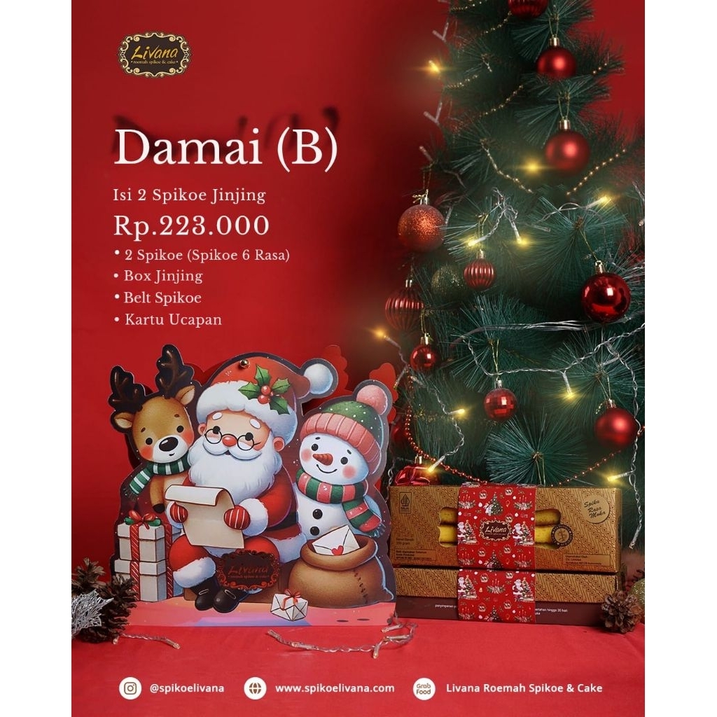 Jual DAMAI NATAL B 5 | Shopee Indonesia