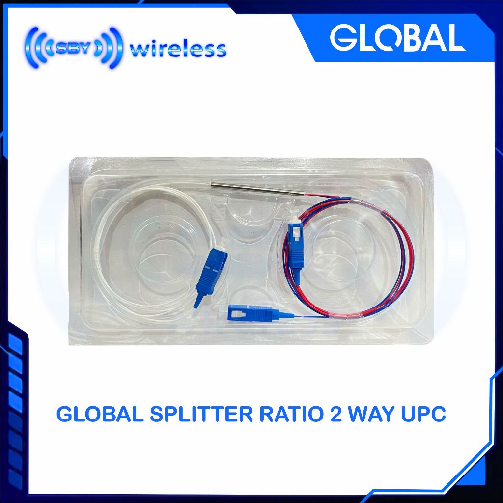 Jual GLOBAL SPLITTER RATIO 2 WAY SC UPC RASIO 1:99 2:98 3:97 4:96 5:95 ...