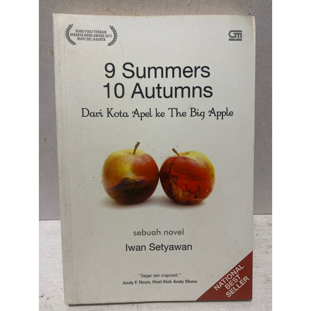 Jual Buku Original 9 SUMMERS 10 AUTUMNS DARI KOTA APEL KE THE BIG APPLE ...