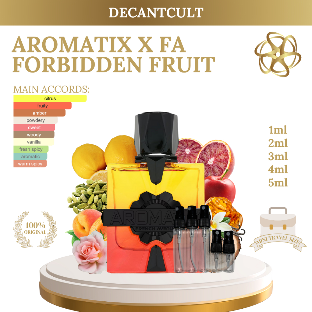 Jual DECANT Parfum French Avenue X Aromatix Forbidden Fruit XDP Like ...