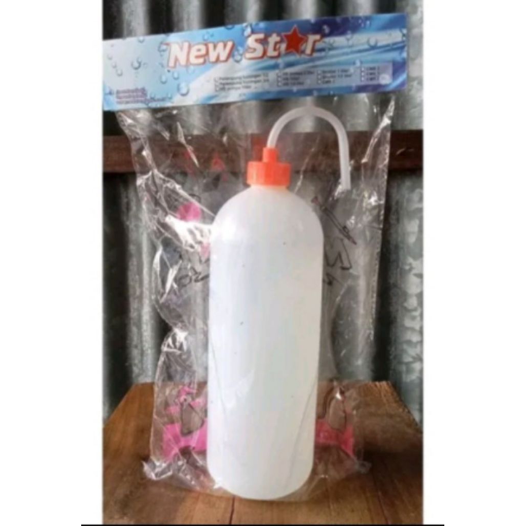 Jual Toler Botol Selang Air Minum Burung 1 Liter | Shopee Indonesia