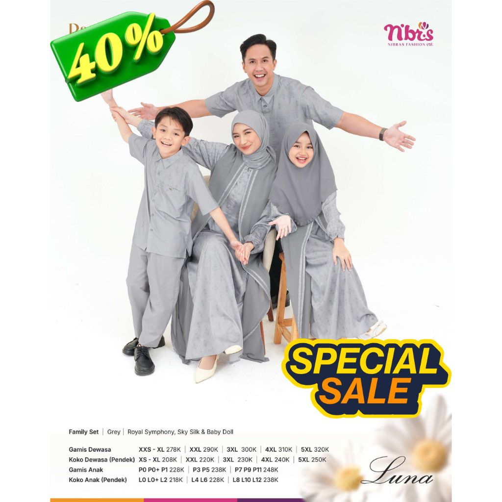 Jual NIBRAS LUNA KOKO ANAK SET CELANA RAYA SERIES SARIMBIT 2025 | Rumah ...
