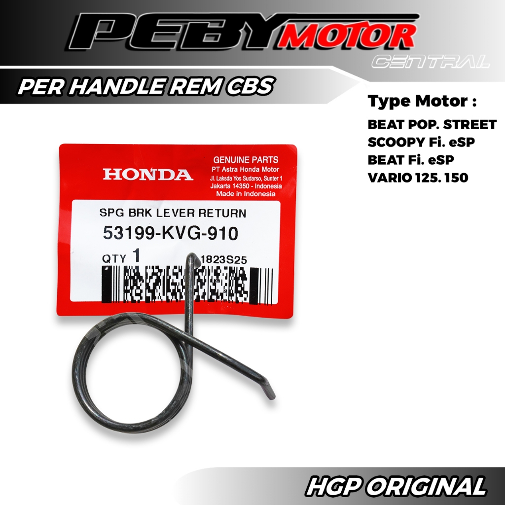 Jual Per Handle Rem CBS Vario Scoopy Beat Stylo ORIGINAL Resmi HGP ...