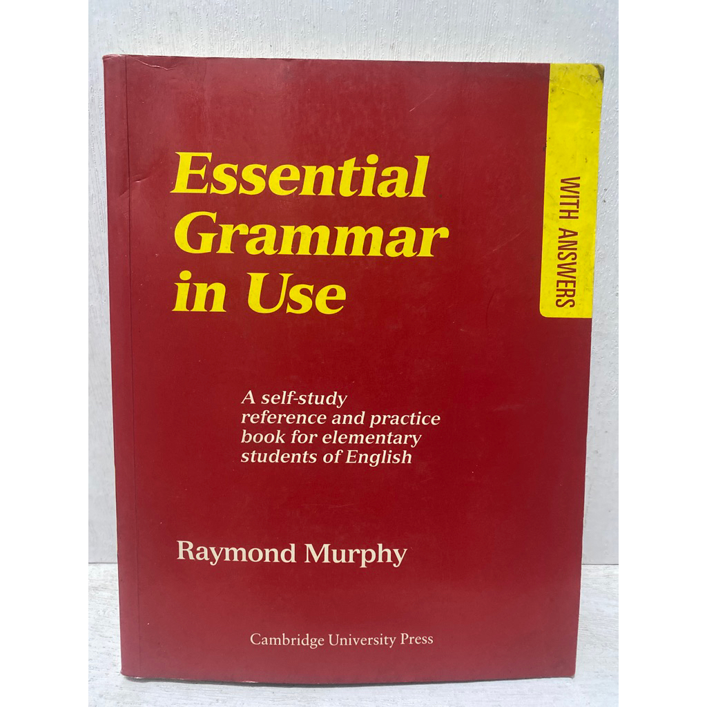 Jual Buku Original ESSENTIAL GRAMMAR IN USE - RAYMOND MURPHY | Shopee ...