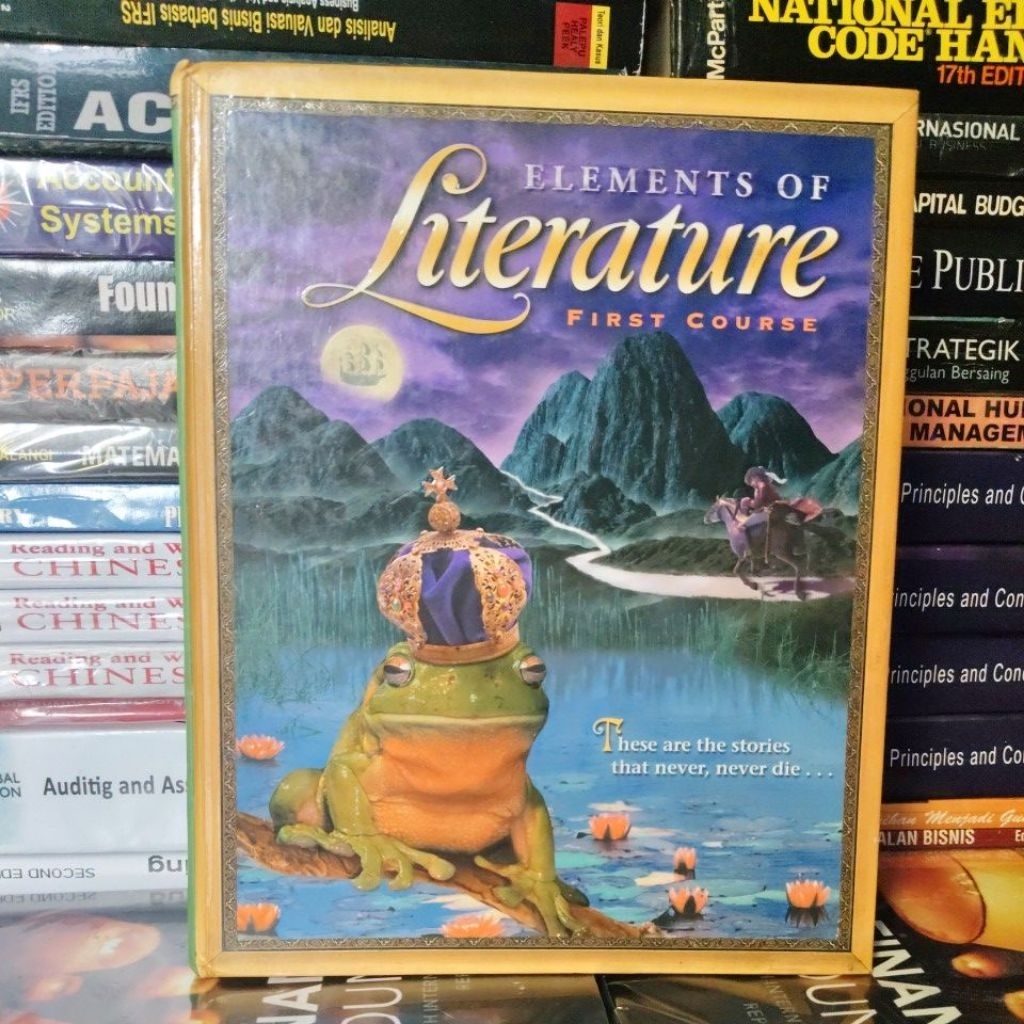 Jual ELEMENTS OF Literature FIRST COURSE • Hard Cover | Shopee Indonesia