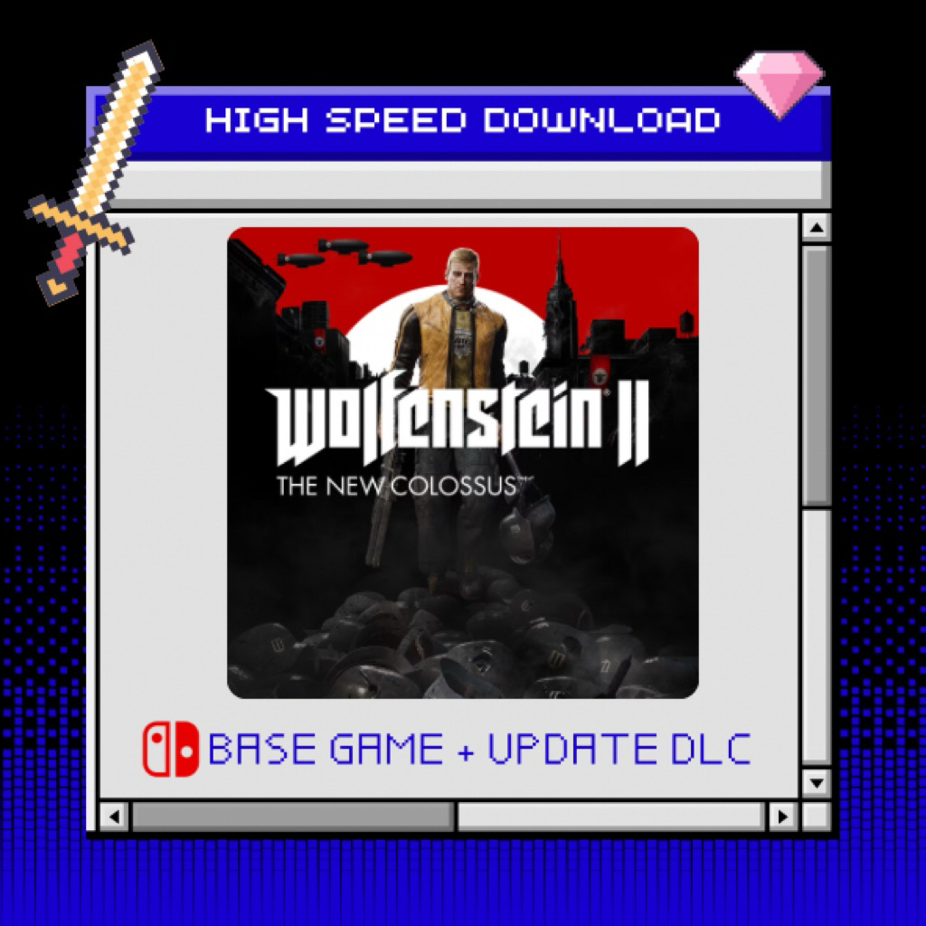 Jual Wolfenstein II: The New Colossus – Game Nintendo Switch CFW ...