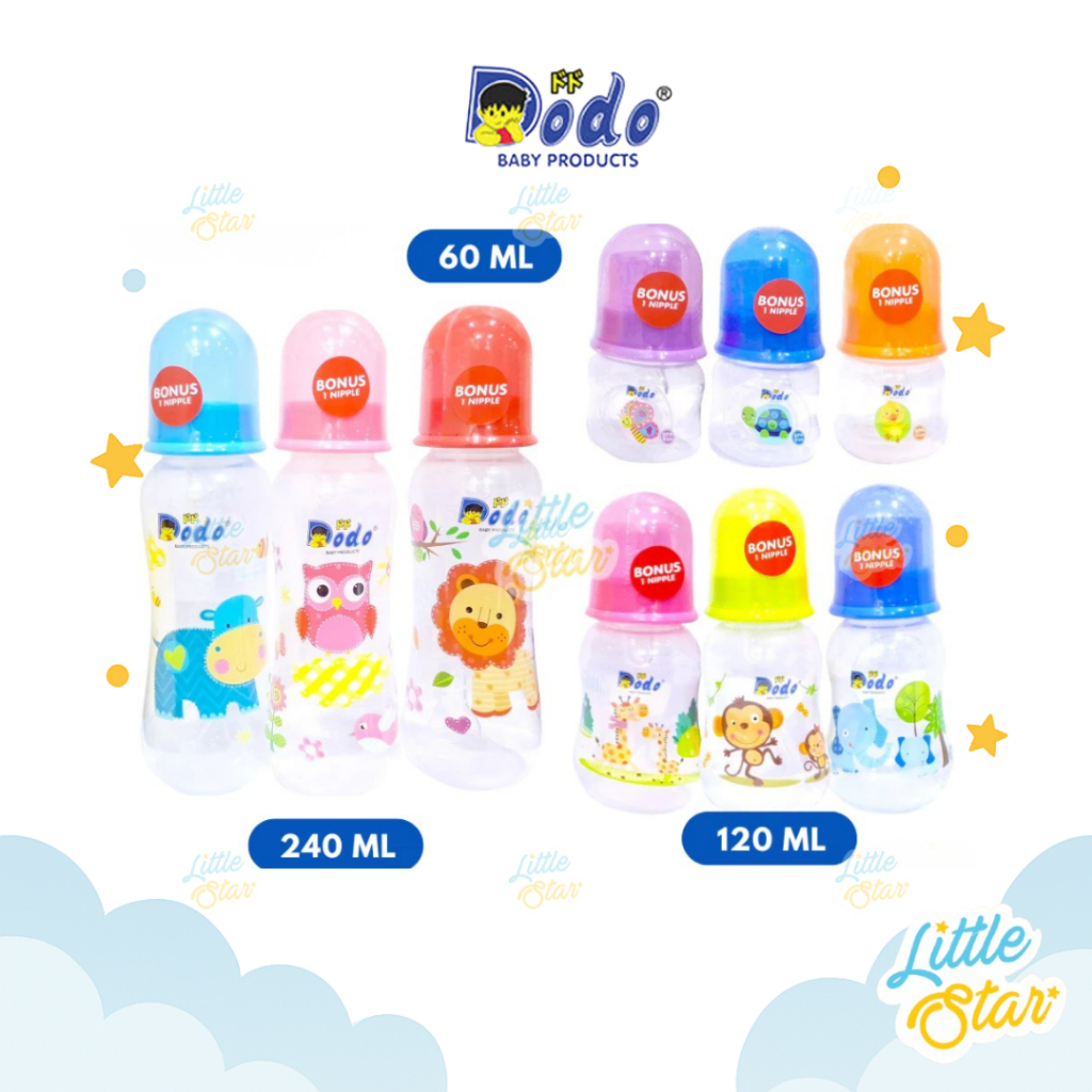 Jual Dodo Streamline Feeding Bottle Botol Dot Susu Bayi Newborn Baby ...