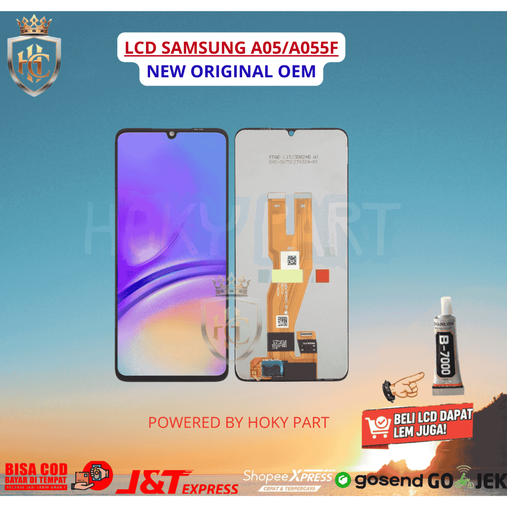 Jual LCD SAMSUNG GALAXY A05/A05F FULLSET TOUCHSCREEN NEW ORIGINAL BEST ...