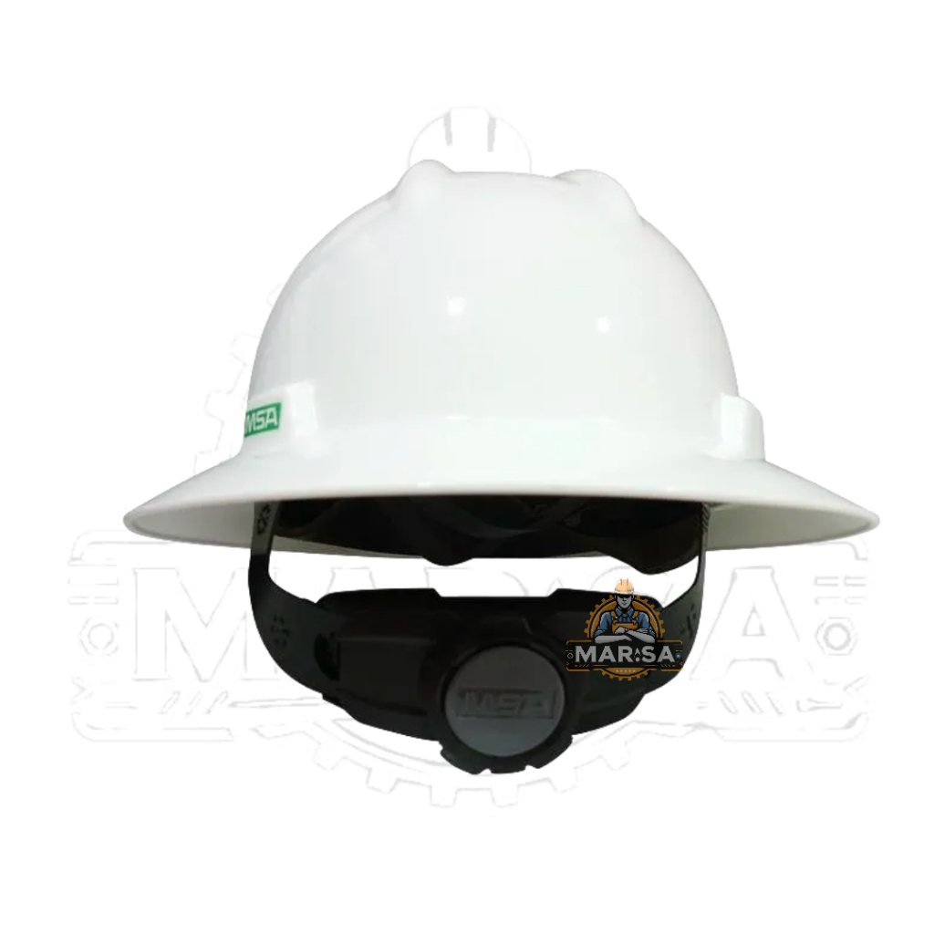 Jual Helm Safety MSA Full Brim Fastrack Original - Helm Safety Proyek ...