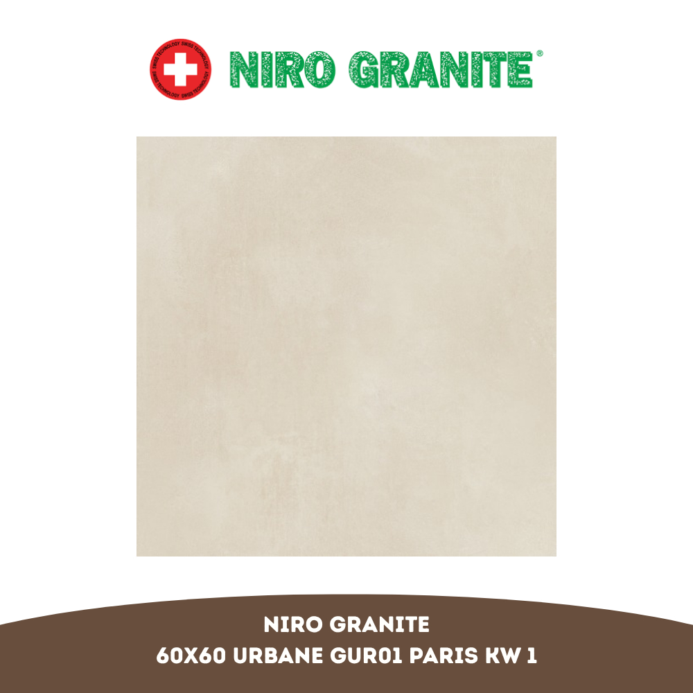 Jual NIRO GRANITE Urbane GGUR01 Paris 60X60 KW 1 per Box (Isi 4 Lembar ...