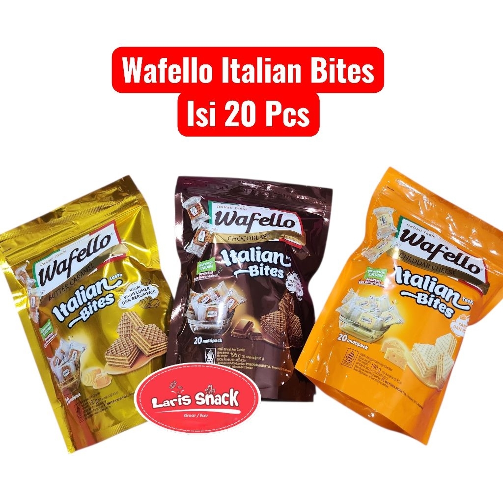 Jual Roma Wafello Italian Bites Pouch | Shopee Indonesia