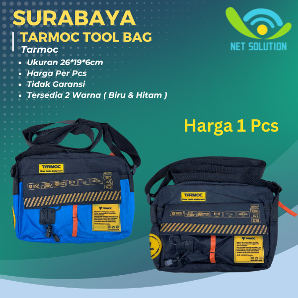 Jual Tarmoc Tool Bag | Tas Selempang FTTH Tool Kit Fiber Optic | Shopee ...