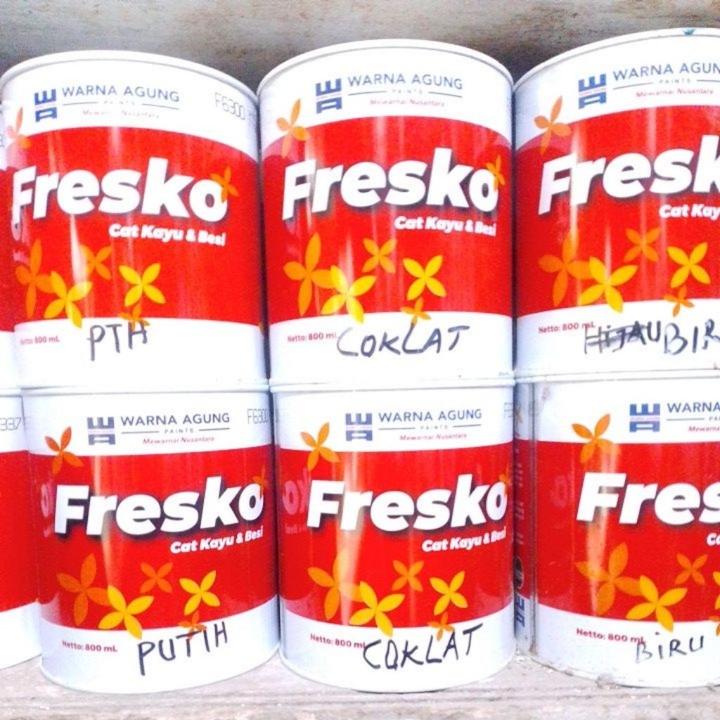 Jual Fresko Cat Kayu & Besi | Shopee Indonesia