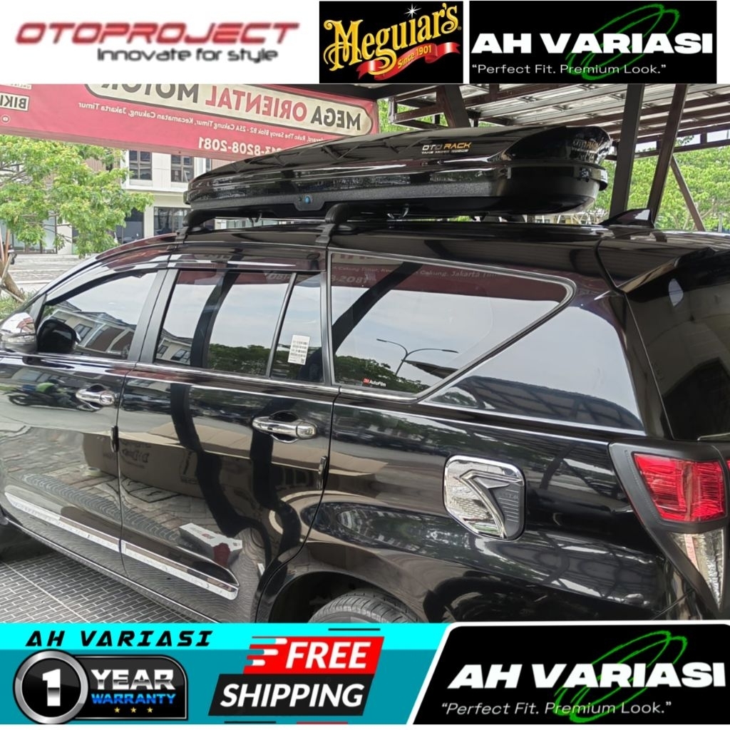 Jual Otoproject Paket Roof Box Limitles 650L + Cross Bar Pro Khusus ...