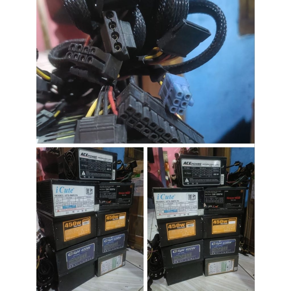 Jual PSU PC PURE 400–500W Bekas Normal | Banyak Pilihan Merk | Kirim ...