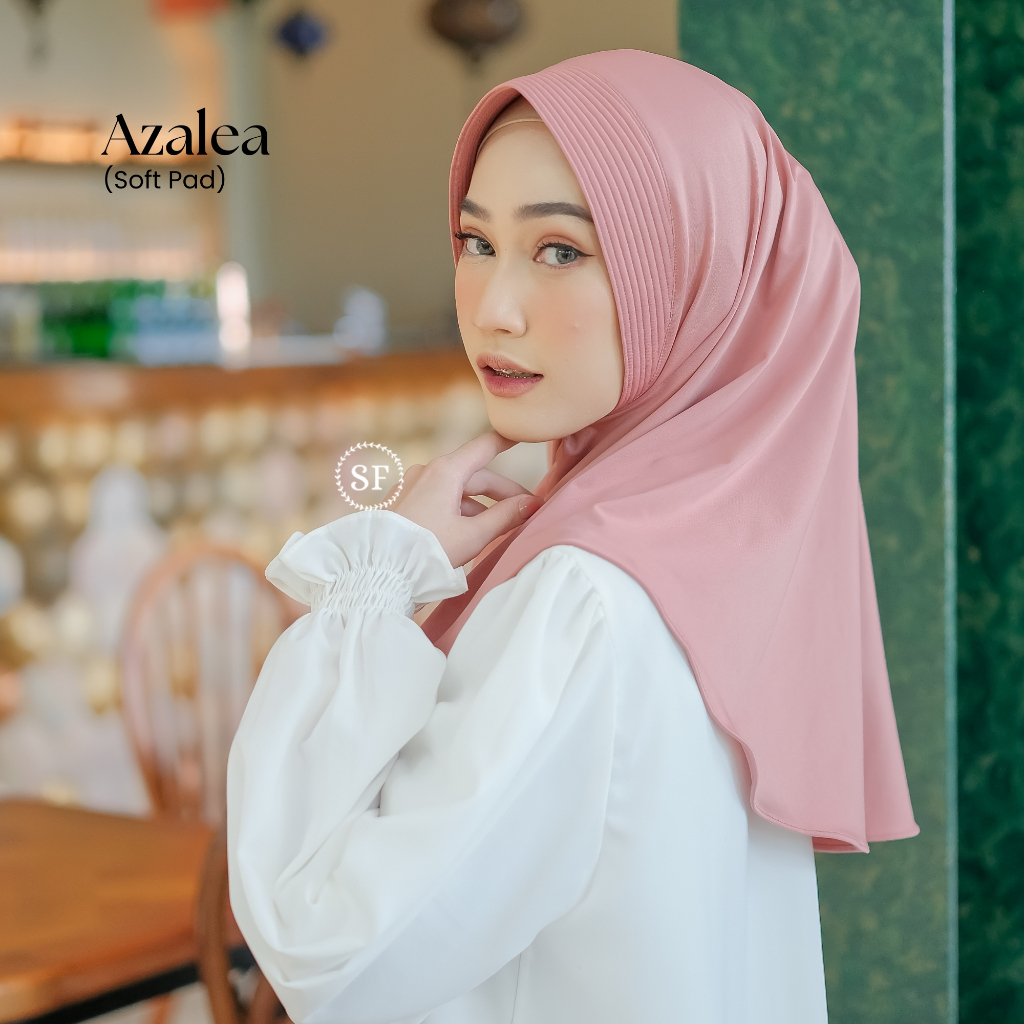 Jual SF-hijab instan bergo daily Azalea Size M | Shopee Indonesia