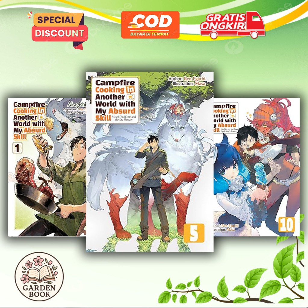 Jual Komik Manga: Campfire Cooking in Another World with My Absurd ...