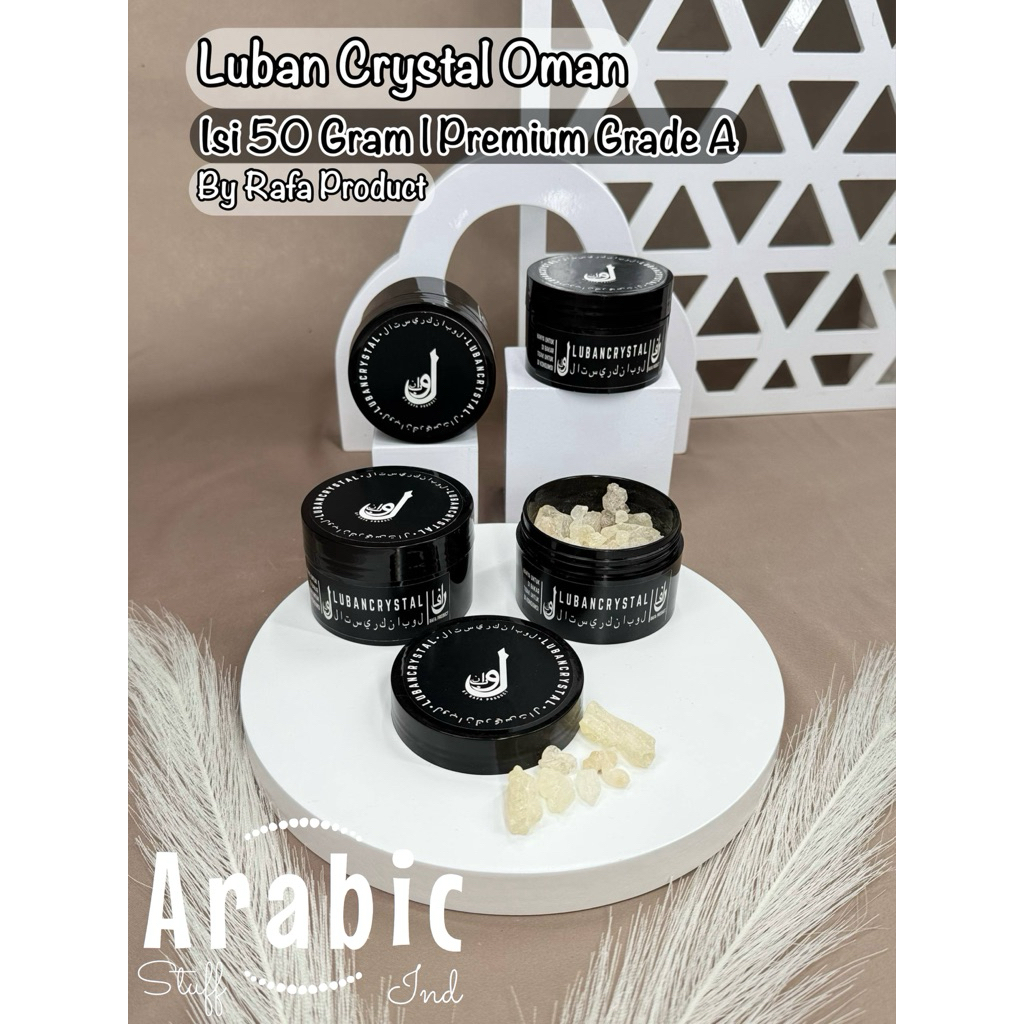 Jual Arabic - Luban Crystal Premium 50 Gram Cup Mustaki Kemenyan Arab ...