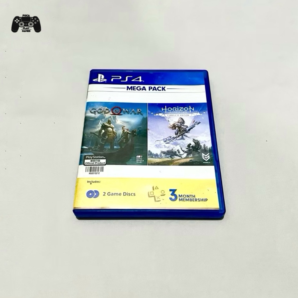 Jual Kaset BD PS4 Bundle God of War GOW & Horizon Zero Dawn HZD ...