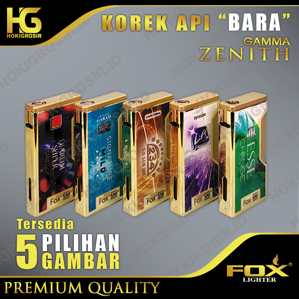 Jual Korek Api Bara Jet Fox Zenith DELTA / GAMMA FL 906 - Body Besi ...