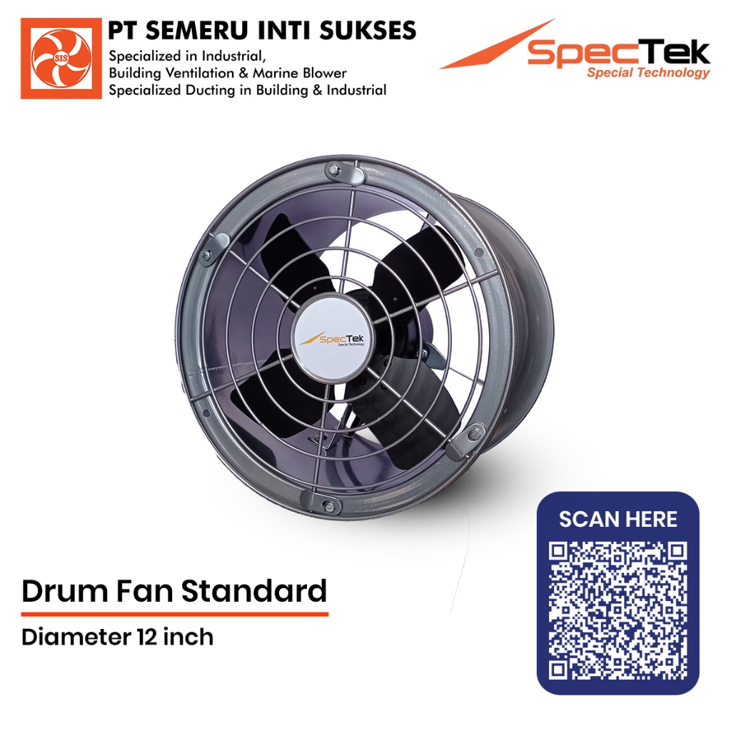 Jual Drum fan Blower ukuran 12 inch 220v | Shopee Indonesia