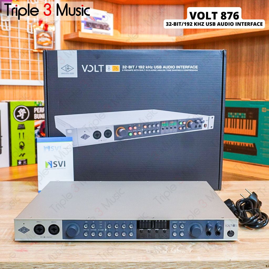 Jual UNIVERSAL AUDIO VOLT 876 USB C 8 input, 8 Analog Outs | Shopee Indonesia